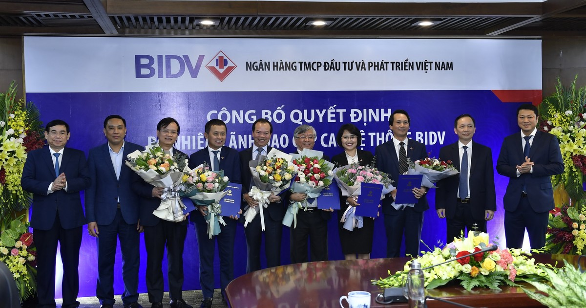 Sự nghiệp của 4 tân Phó Tổng Giám đốc BIDV