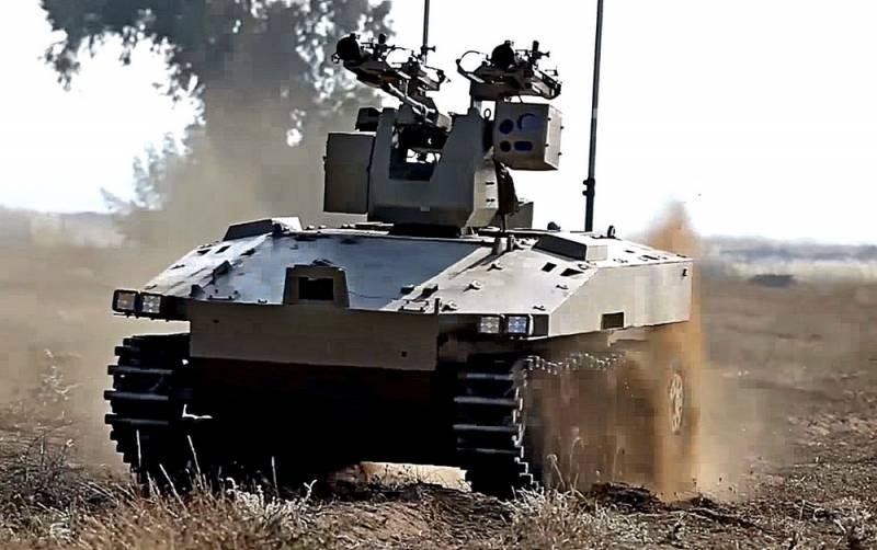 Lộ hình ảnh các chiến binh robot Nga tiêu diệt lực lượng phản loạn Syria