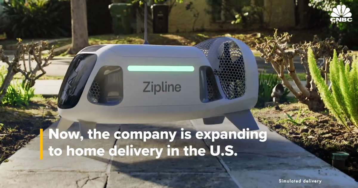 Zipline ra mắt máy bay không người lái P2 Zip giao hàng tại địa chỉ và ...