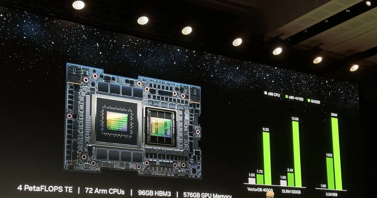 Nvidia ra mắt siêu chip “Grace Hopper”, kết hợp cả bộ xử lý trung tâm ...