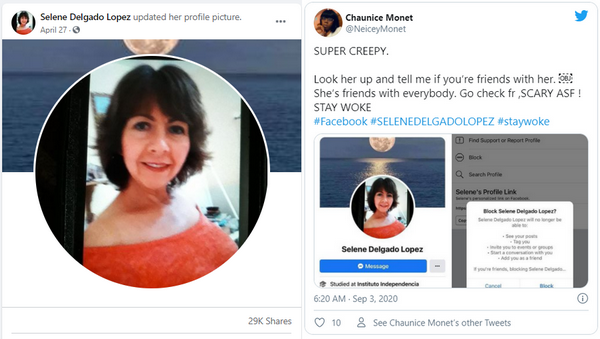 Selene Delgado Lopez, người phụ nữ bí ẩn trên Facebook là ai?