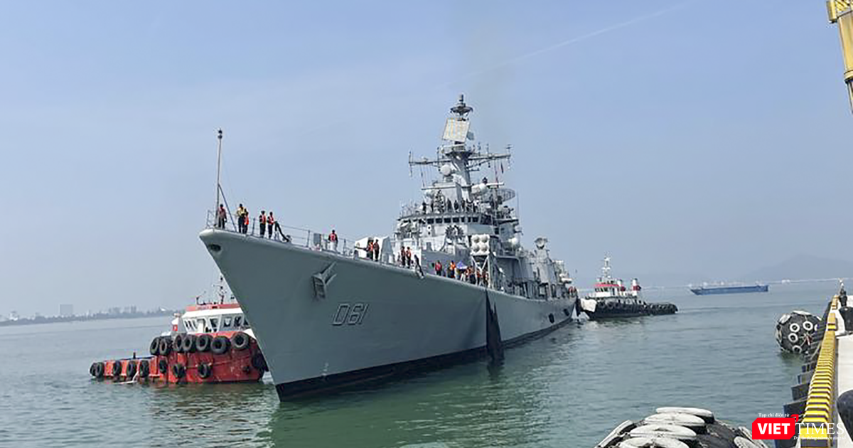 Đội tàu Hải quân Ấn Độ đến Đà Nẵng