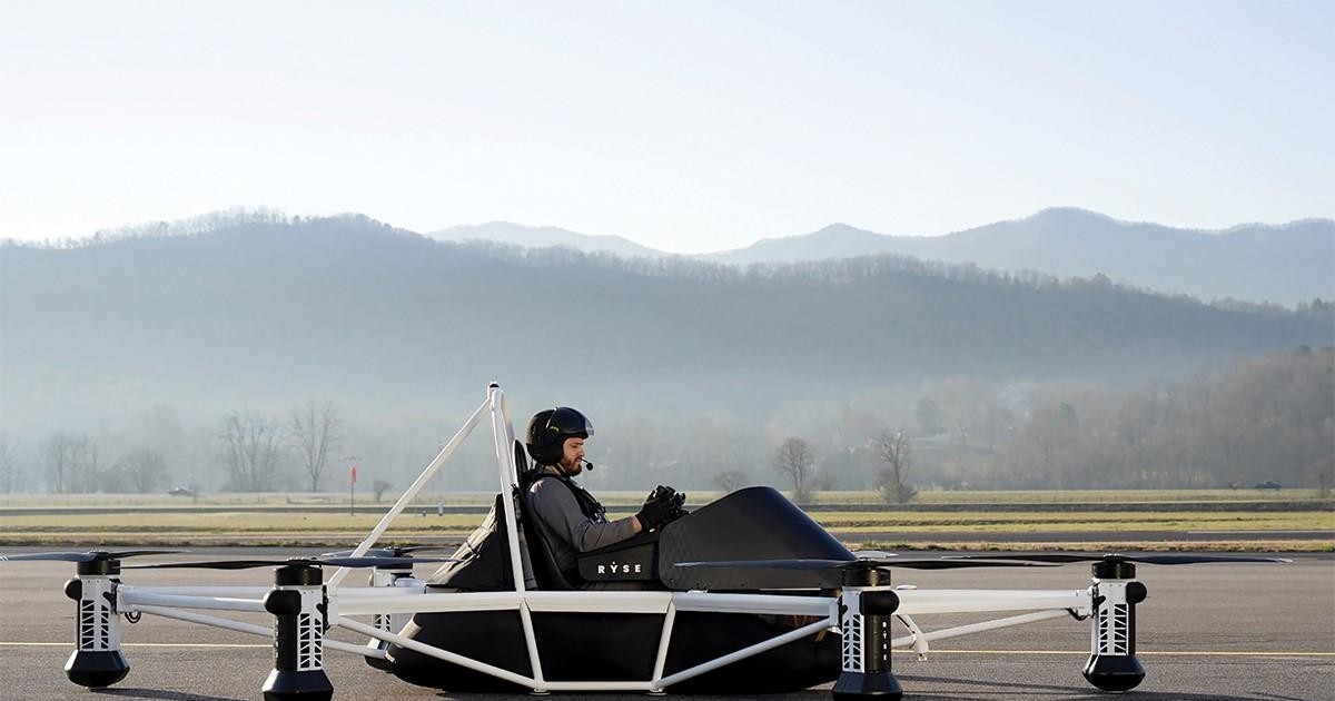 Máy bay siêu nhẹ RECON (eVTOL) chạy điện thử nghiệm bay thành công