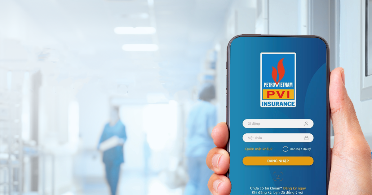 PVI: Khai báo hồ sơ và giải quyết bồi thưởng chăm sóc sức khoẻ online