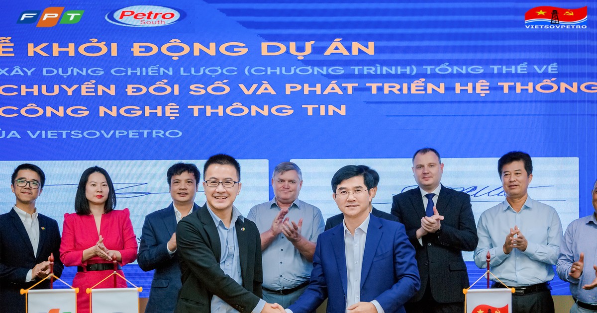 Vietsovpetro khởi động Dự án Tư vấn chiến lược tổng thể về chuyển đổi ...