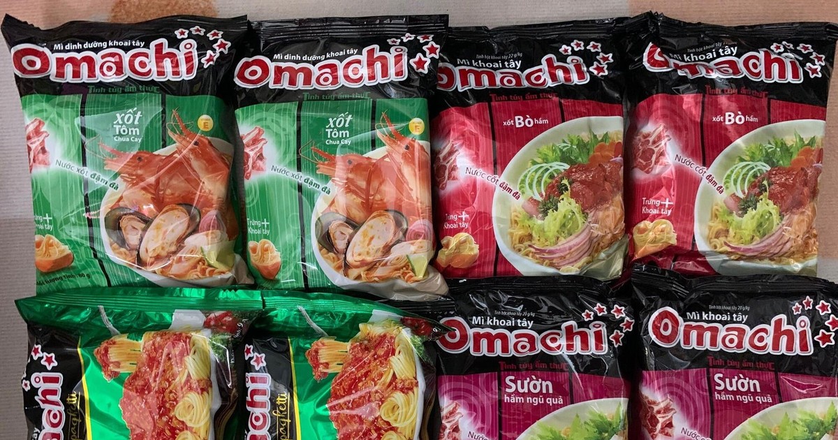 Đài Loan chặn lô mì Omachi nhập khẩu từ Việt Nam vì chứa chất cấm ...