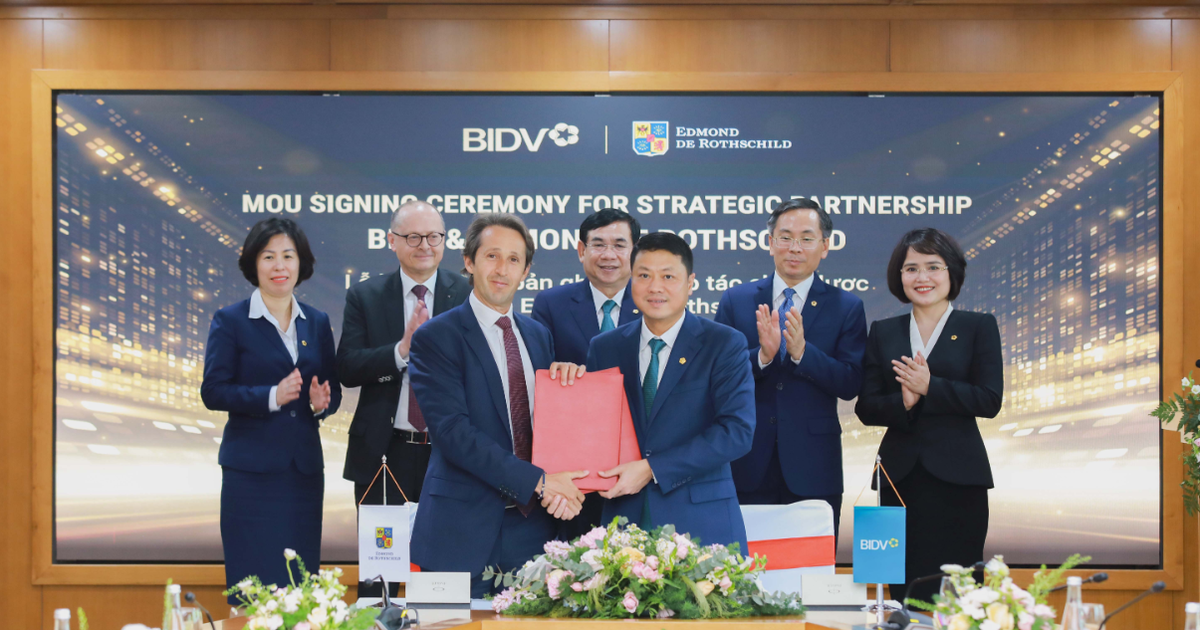 BIDV bắt tay thành viên gia tộc Rothschild làm Private Banking