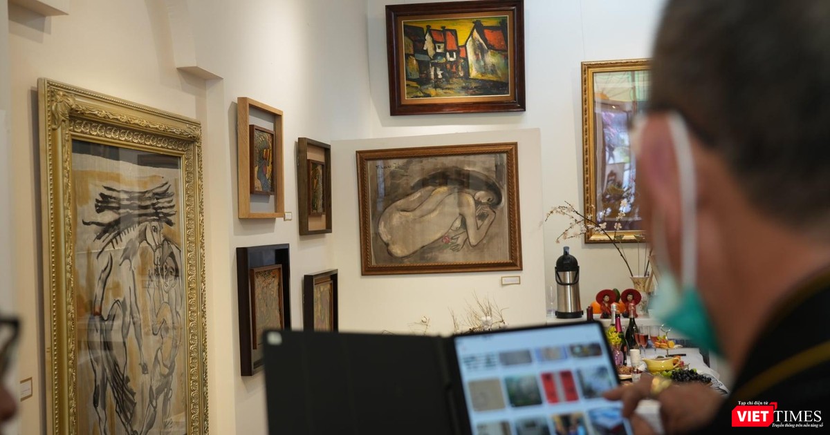 Triển lãm trưng bày tranh của họa sĩ triệu đô Phạm Lực tại Canada