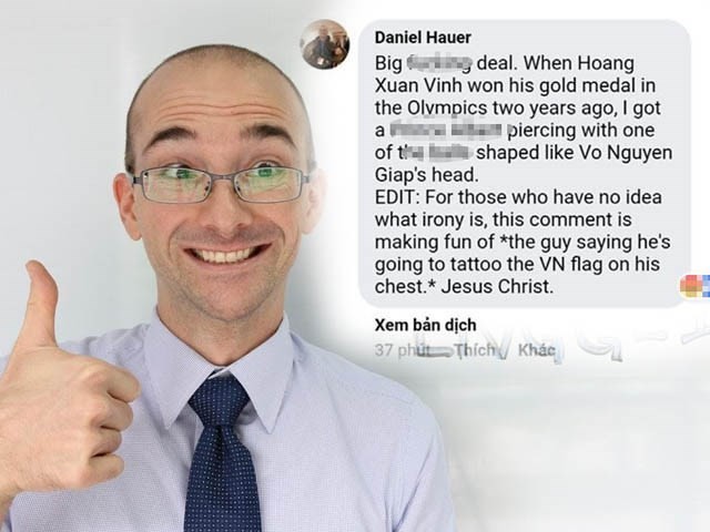 Bộ TT&TT mời Daniel Hauer lên làm việc vì xúc phạm Đại tướng Võ Nguyên Giáp