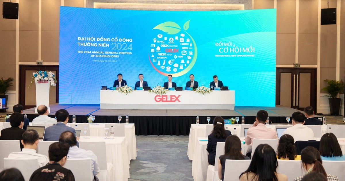 GELEX 2024 thông qua mục tiêu lợi nhuận trước thuế hợp nhất 1.921 tỷ đồng
