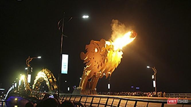 Đà Nẵng: Cầu Rồng sẽ phun lửa trở lại từ tối ngày 12/2