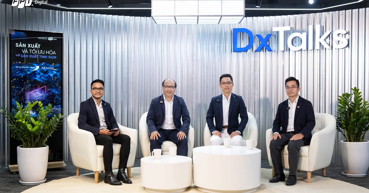 DxTalks mùa 2 - Tập 8: Ứng dụng công nghệ để tinh gọn quy trình sản xuất