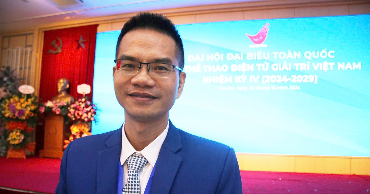 Ông Đỗ Việt Hùng được bầu làm Chủ tịch Hội Thể thao điện tử giải trí ...