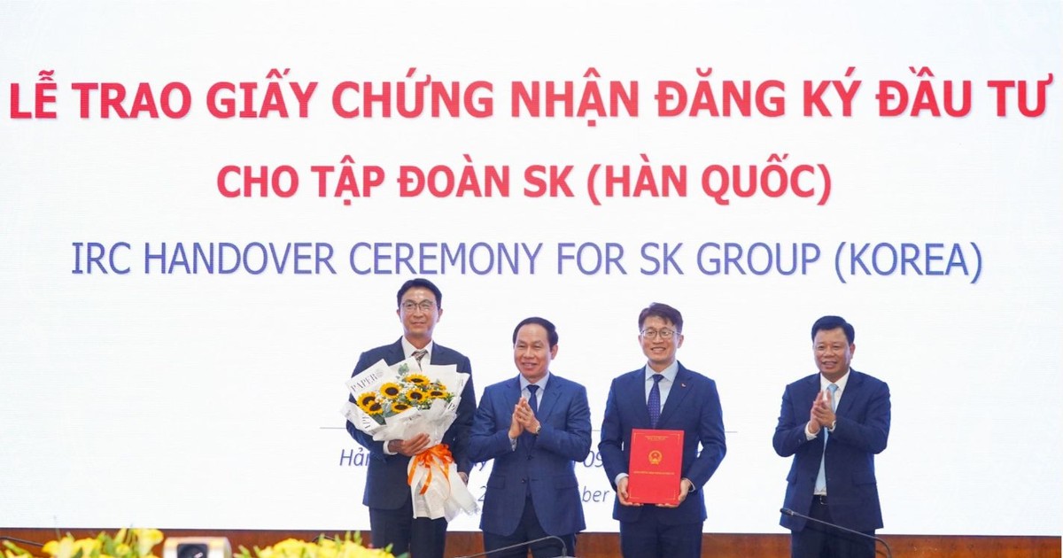 SK Group – ‘chaebol’ Hàn Quốc rót 500 triệu USD xây nhà máy vật liệu ...