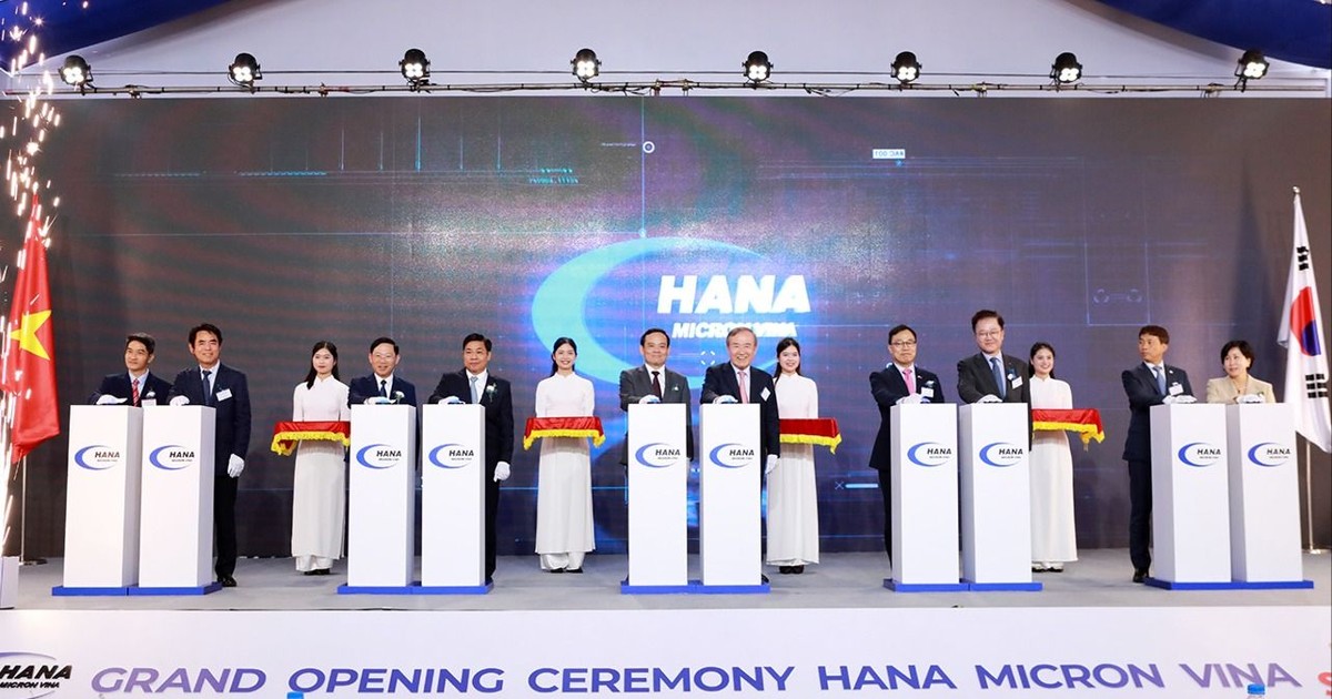 Hana Micron - 'ông lớn' ngành bán dẫn Hàn Quốc muốn đầu tư 1 tỉ USD vào ...