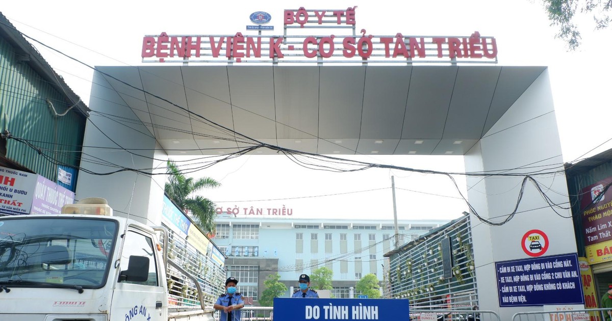 Phong toả Bệnh viện K vì COVID-19