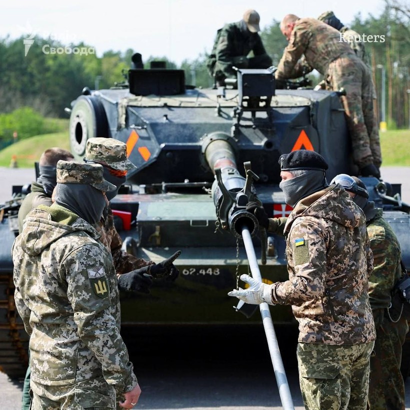 Hàng chục xe tăng Leopard 1A5DK do Đan Mạch, Đức viện trợ sẽ đến ...